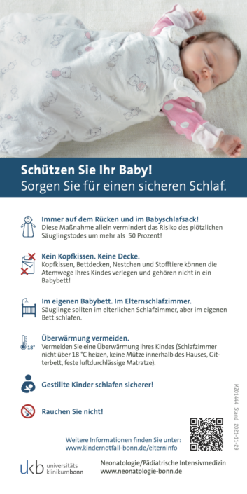 Plötzlicher Kindstod (SIDS) - Alle Informationen für Eltern.